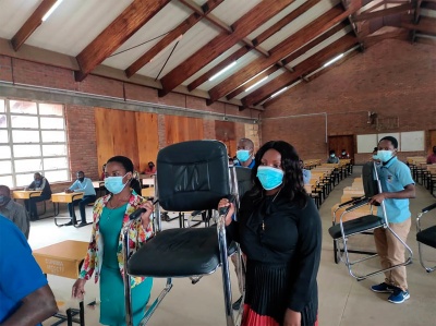 Ex CSO Members Donate to Catholic University of Malawi Chapel